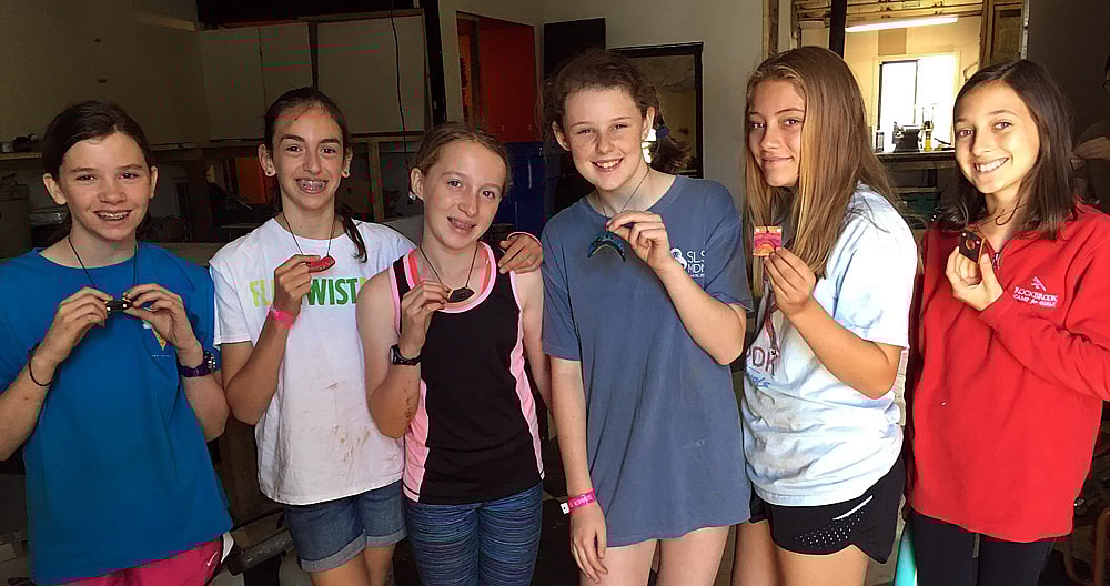 Smiling Set the Tone | Rockbrook Summer Camp for Girls