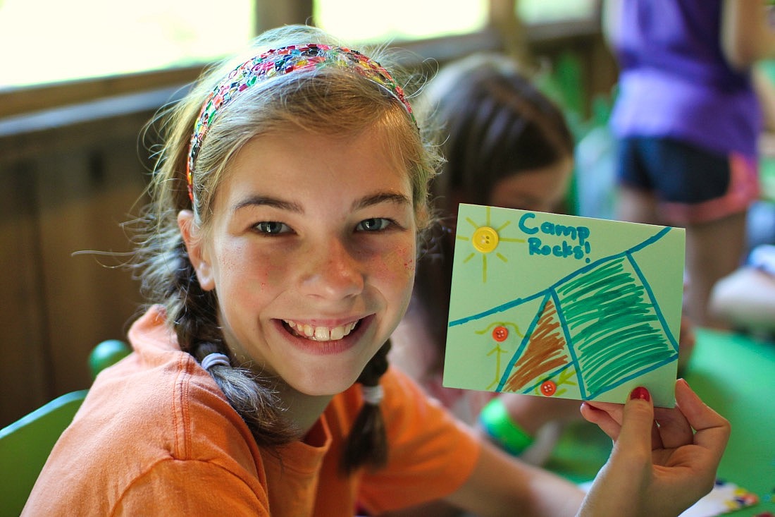 Papercrafts | Arts & Crafts Activity | Rockbrook Camp for Girls