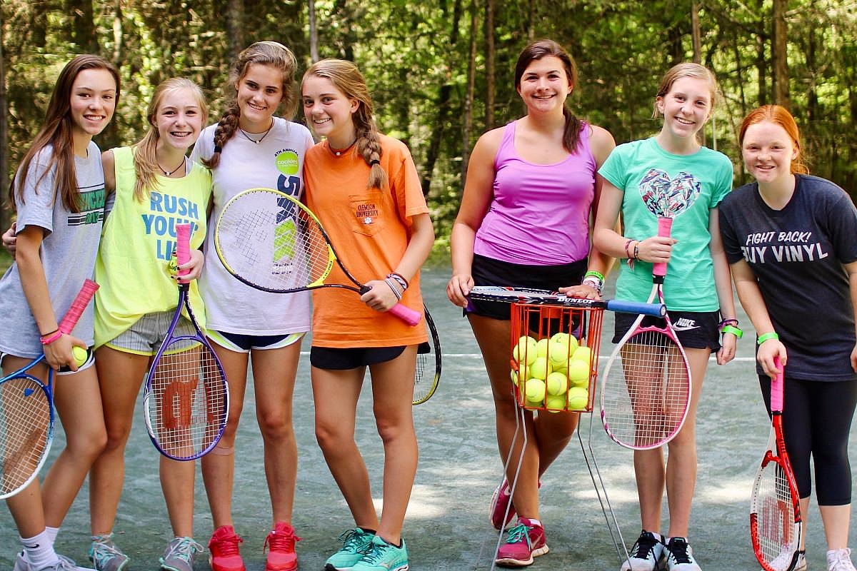 Summer Camp Tennis and Pickleball Activity | Rockbrook Camp for Girls