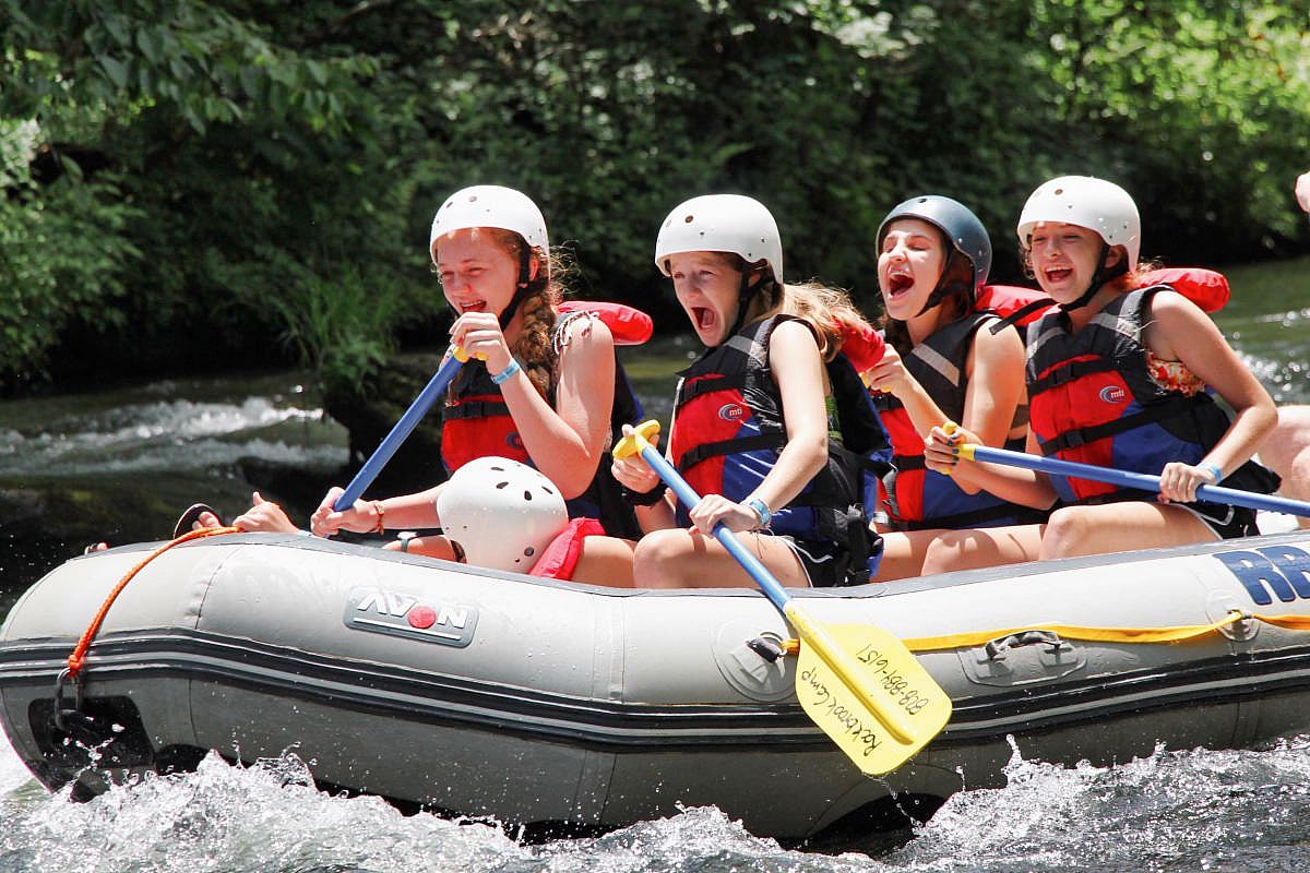 Summer Camp Rafting | Whitewater Adventure | Rockbrook Camp for Girls