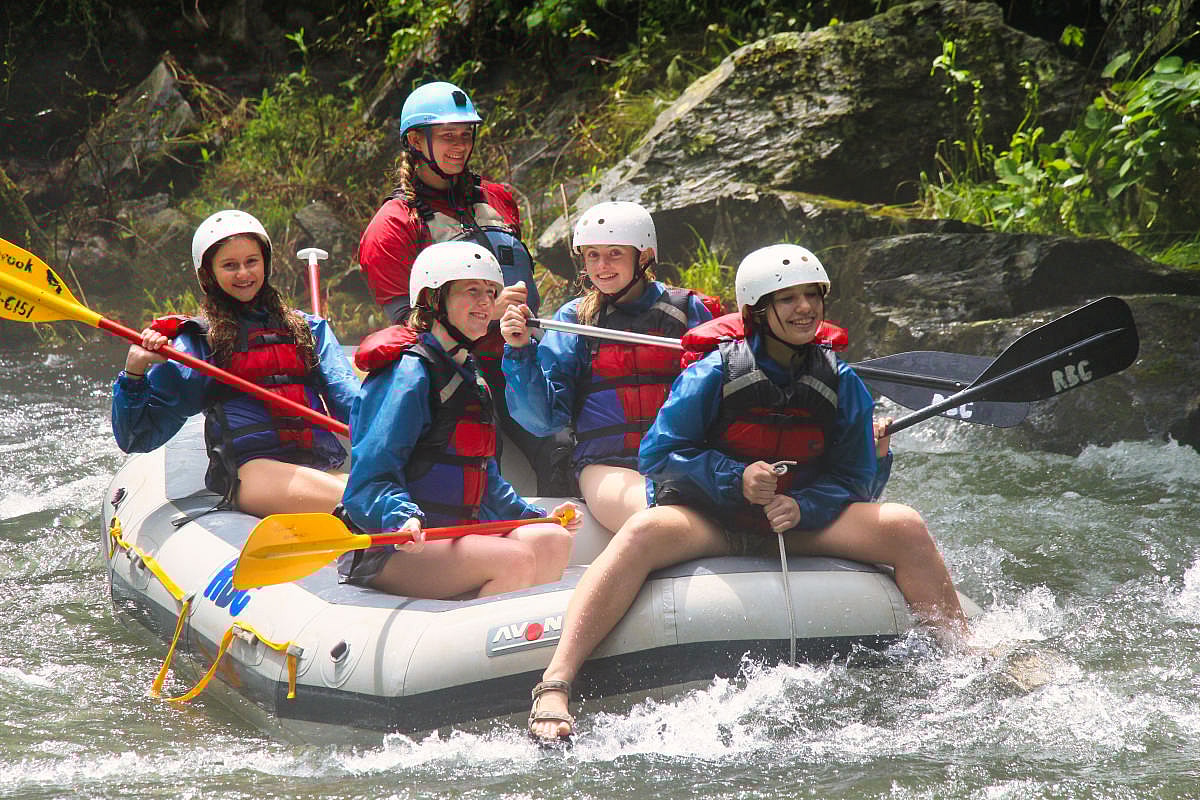 A Rainy Rafting Day | Rockbrook Camp for Girls