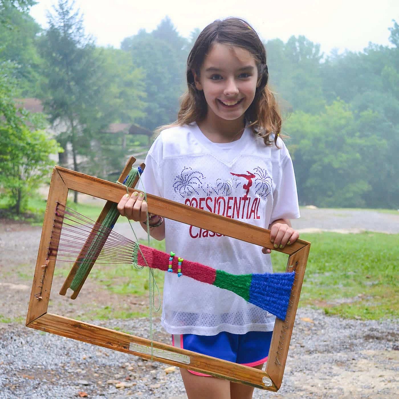 Girls Weaving Camps | Learn to Weave | Rockbrook Camp for Girls