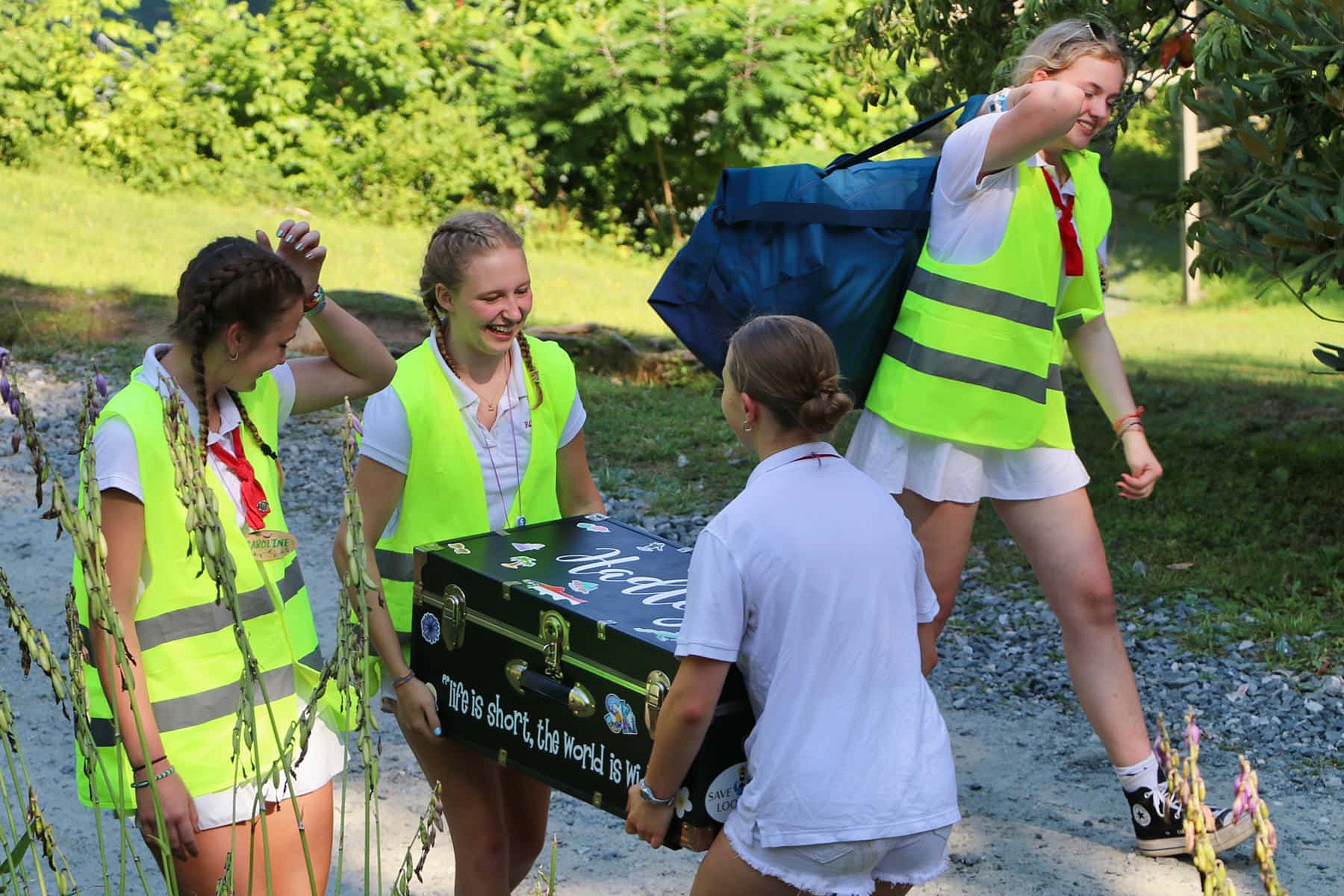 Cheerful and Busy | Rockbrook Summer Camp for Girls