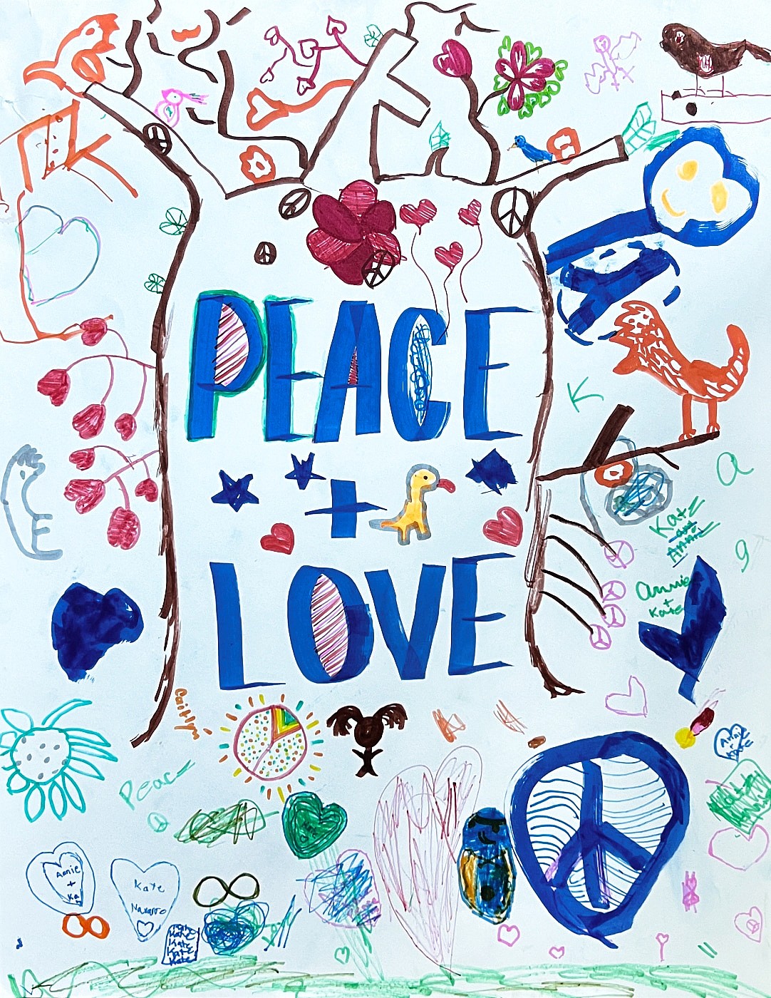 Peace and Love | Rockbrook Summer Camp for Girls