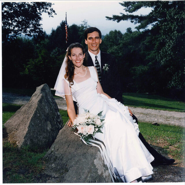 Jeff and Sarah Carter Married at Rockbrook in 1996 | Rockbrook Camp