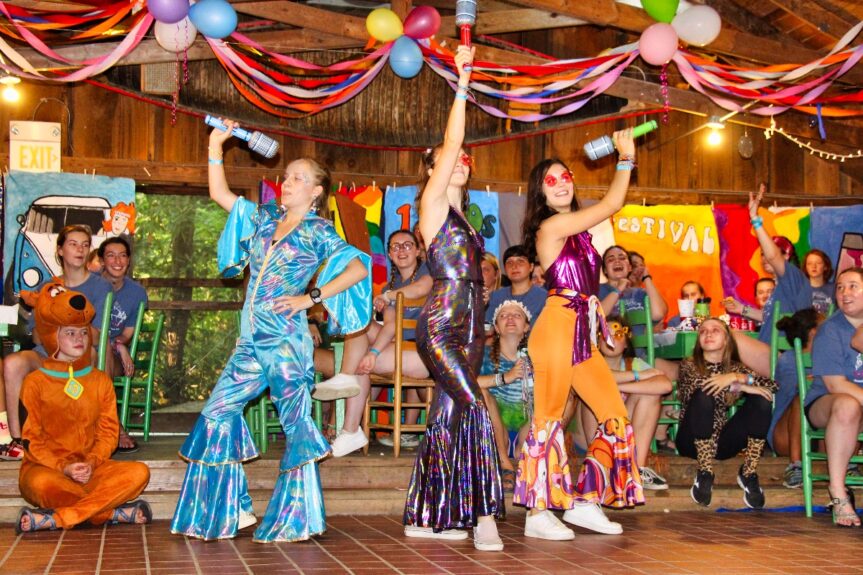 A Totally Groovy Night | Rockbrook Summer Camp for Girls
