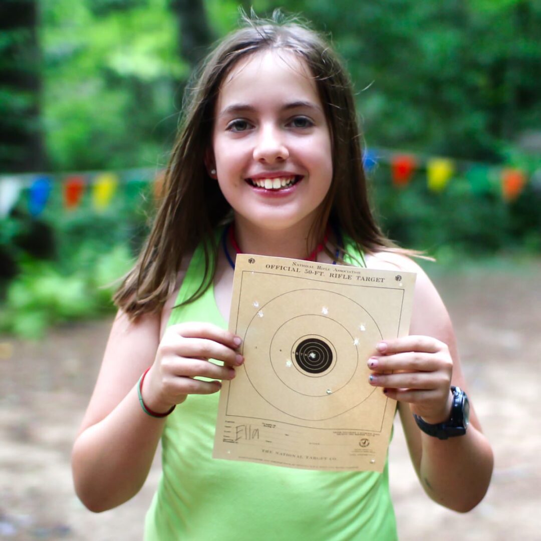 Camp Riflery Activity | Rifle Range Shooting | Rockbrook Camp