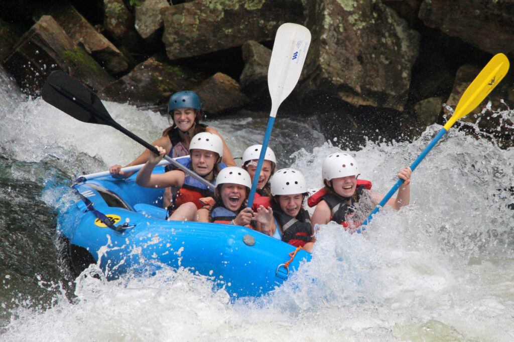 Summer Camp Rafting Day | Rockbrook Camp for Girls